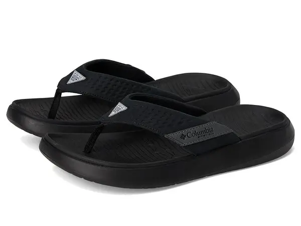 Columbia Boatside Flip Lea Sandals - Black