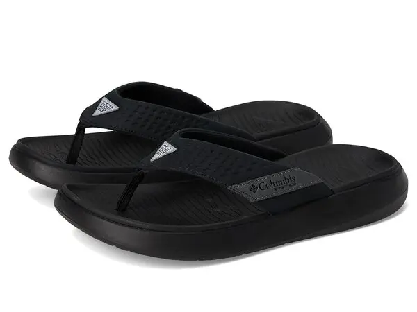 Columbia Boatside Flip Lea Sandals - Black