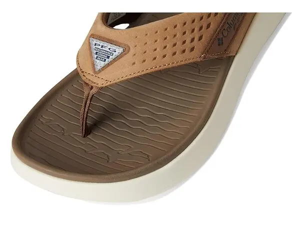 Columbia Boatside Flip Lea Sandals - Brown