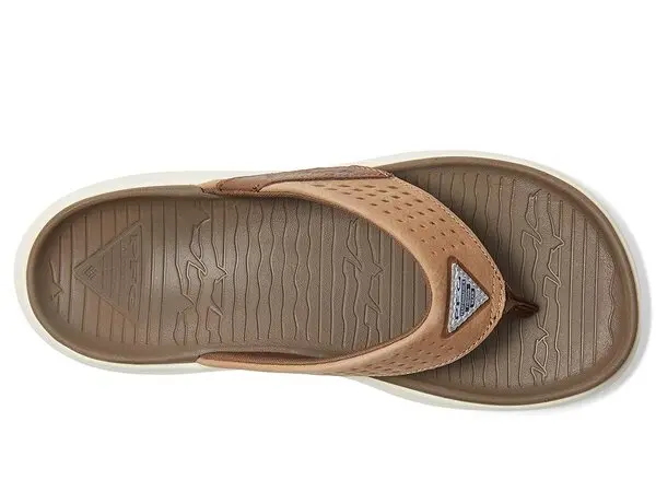 Columbia Boatside Flip Lea Sandals - Brown