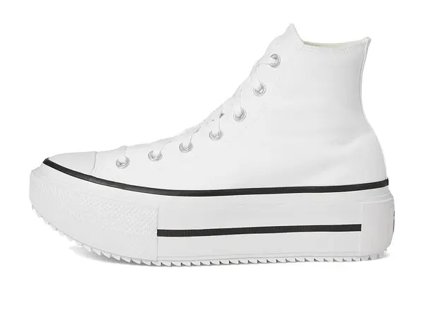 CONVERSE Chuck Taylor All Star Lift Double Stack Platform Lace-up High Top Sneakers - Gray