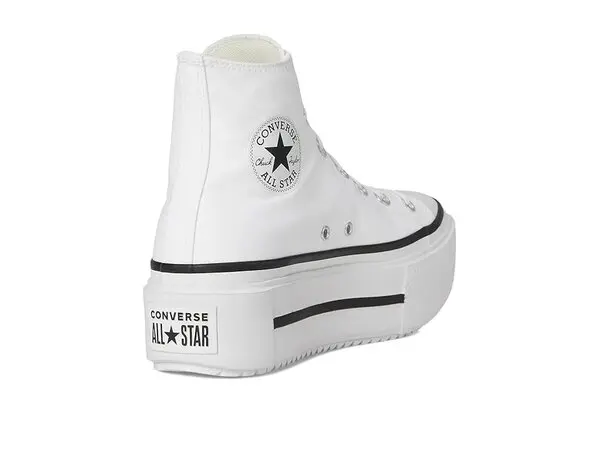 CONVERSE Chuck Taylor All Star Lift Double Stack Platform Lace-up High Top Sneakers - Gray
