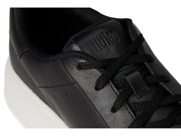 Fitflop Rtg Leather And Suede Lace-up Sneakers