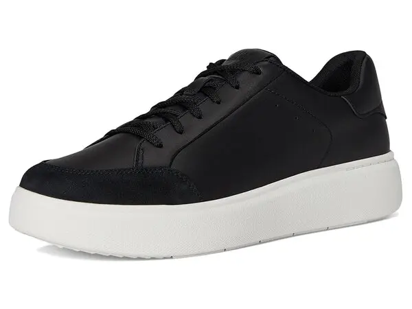 Fitflop Rtg Leather And Suede Lace-up Sneakers