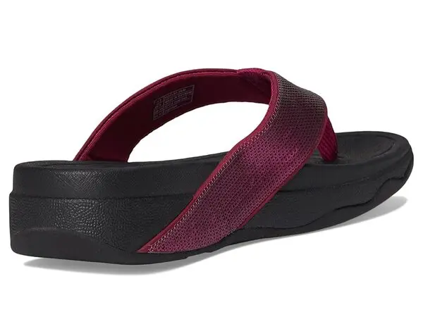 Fitflop Sequin Toe-post Wedge Sandals