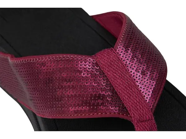 Fitflop Sequin Toe-post Wedge Sandals