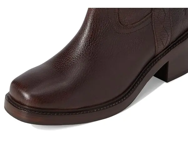 THE FRYE COMPANY Kate Pull-on Wide Calf Leather Boots - Brown