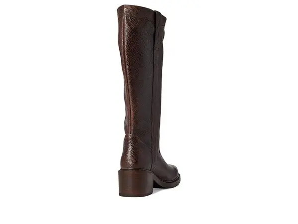 THE FRYE COMPANY Kate Pull-on Wide Calf Leather Boots - Brown