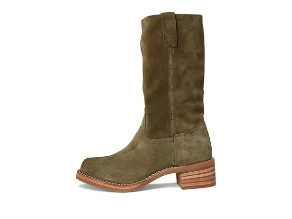 THE FRYE COMPANY Campus Mid Calf Boots - Olive