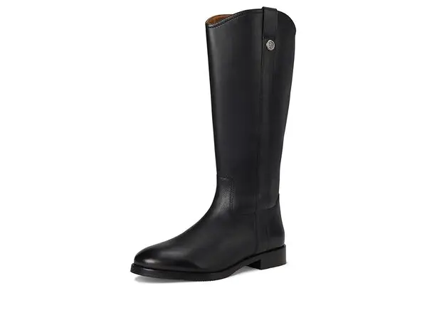 THE FRYE COMPANY Melissa Button Tall Inside Zip Boots - Black