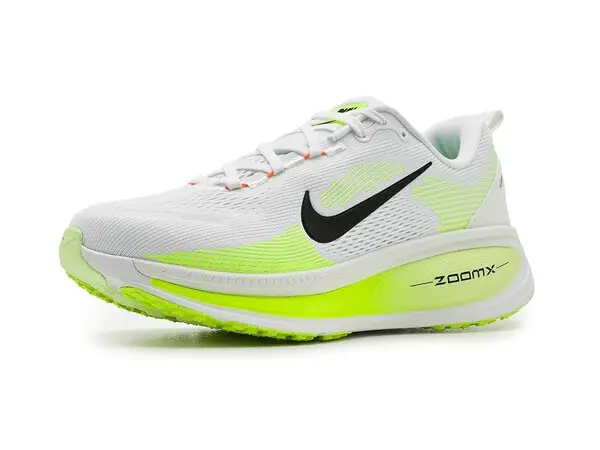 Nike Vomero 18 Athletic Sneakers - White/black/volt/barely Volt