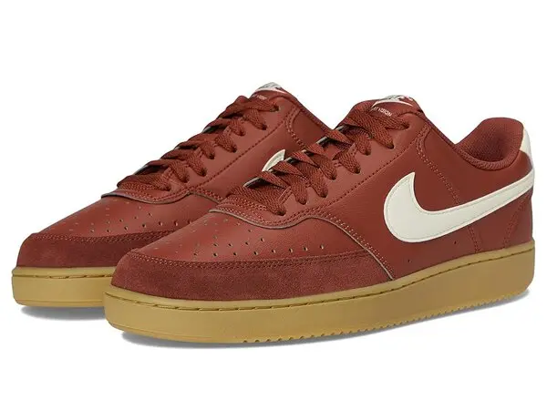 Nike Court Vision Low Lace-up Sneakers - Brown