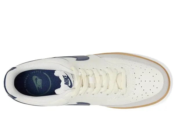 Nike Court Vision Low Lace-up Sneakers - Gray