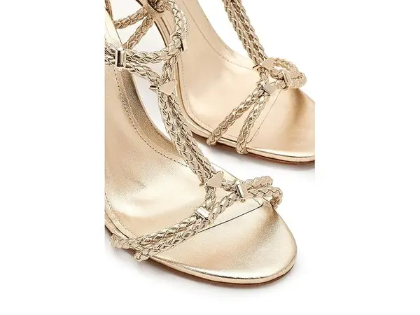Schutz Cordelia High Heel Sandals - Silver