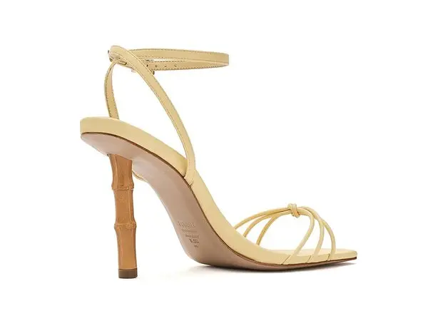 Schutz Platinum Bamboo Heeled Sandals - Multi
