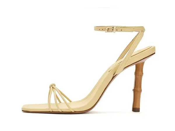 Schutz Platinum Bamboo Heeled Sandals - Multi