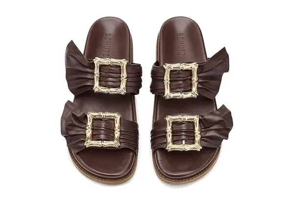Schutz Enola Bamboo Sporty Sandals