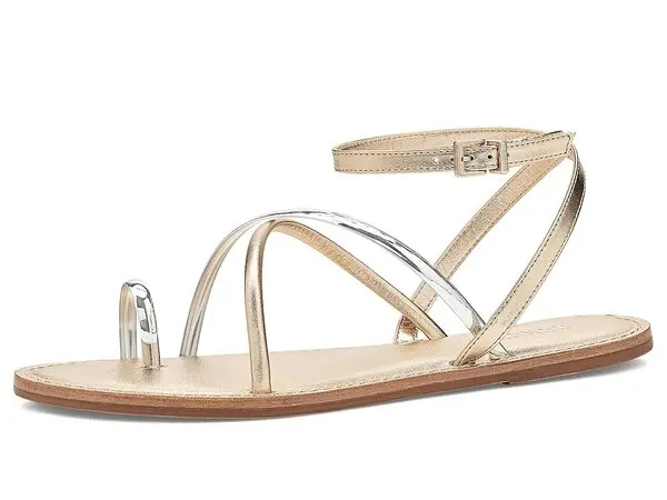 Schutz Valeria Strappy Sandals - Gold