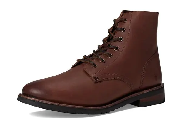 THE FRYE COMPANY Barrett Lace-up Ankle Boots - Tan