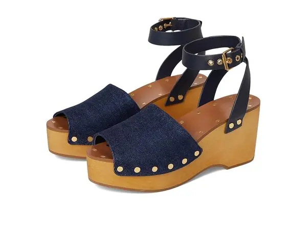 Madewell Holland Clog Wedge Shoes