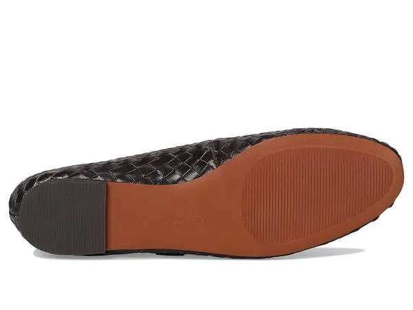 Madewell The Remy Mary Jane Flat In Woven Leather