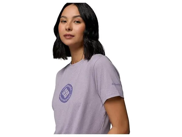 Columbia Short Sleeve Graphic Tee - Purple