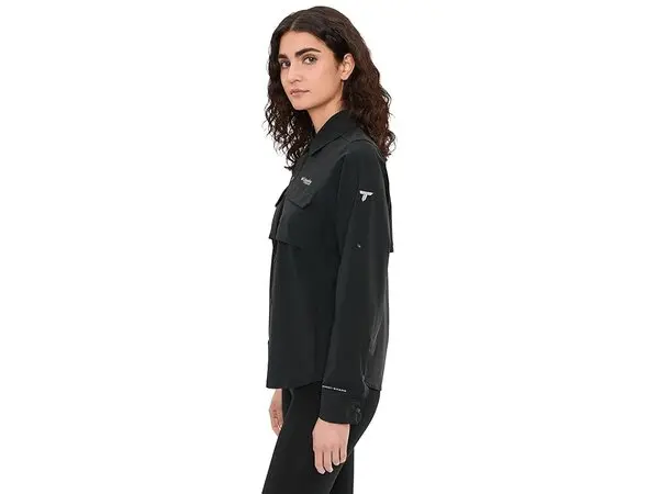 Columbia Silver Ridge Elite Woven Long Sleeve Shirt - Black