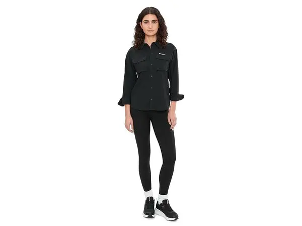 Columbia Silver Ridge Elite Woven Long Sleeve Shirt - Black
