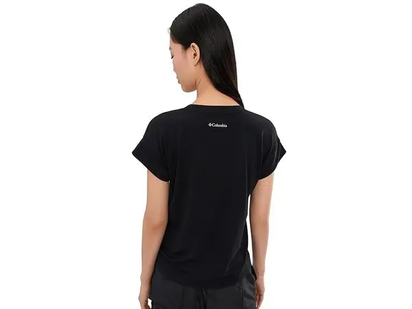 Columbia Short Sleeve Tee With Chest Pocket - Black