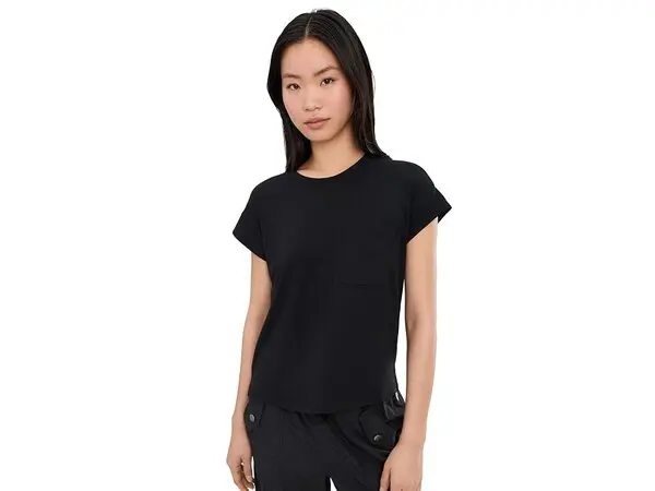 Columbia Short Sleeve Tee With Chest Pocket - Black
