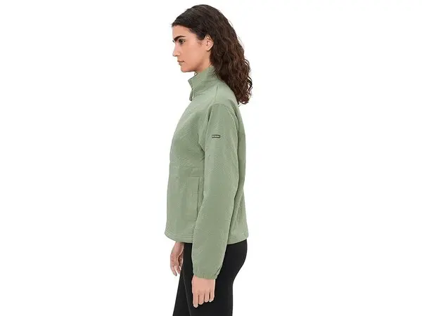 Columbia Half Zip Mock Neck Long Sleeve Top - Multi