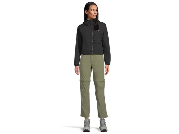 Columbia Spire Valley Cropped Windbreaker Jacket - Black