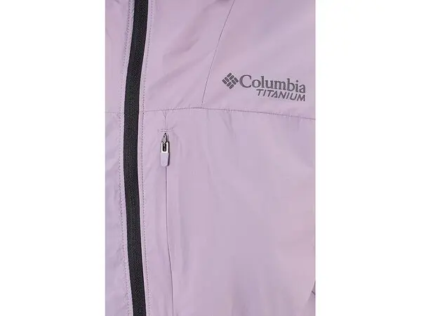 Columbia Wind Jacket With Hood - Purple