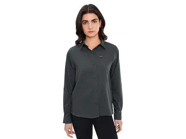 Columbia Silver Ridge Utility Ii Long Sleeve Shirt - Gray