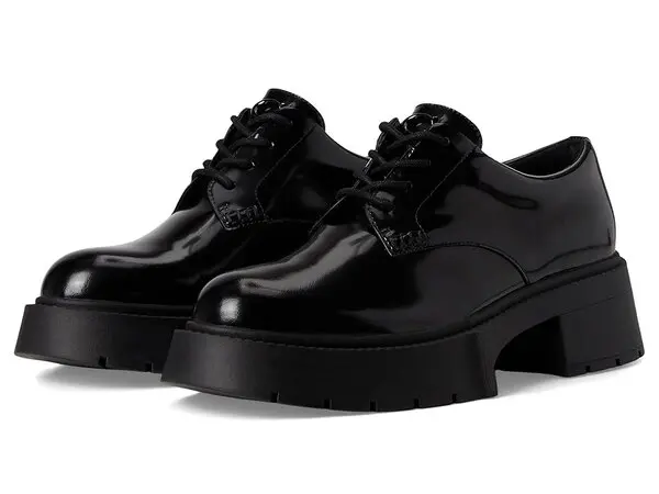 COACH Lyla Platform Derby Flat Shoes With Grommets