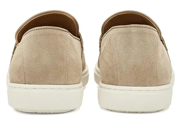 Greats Paros Suede Penny Loafer - Bone