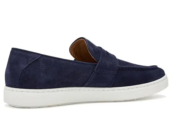 Greats Paros Suede Penny Loafer - Navy