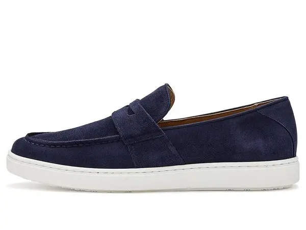 Greats Paros Suede Penny Loafer - Navy