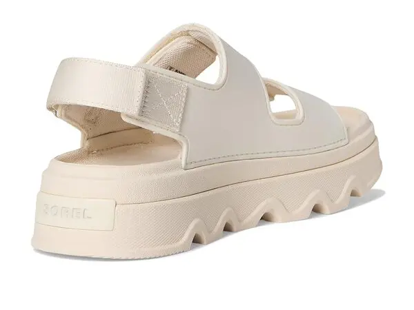 Sorel Kinetic Sunchase Ankle Strap Sandals - Bone