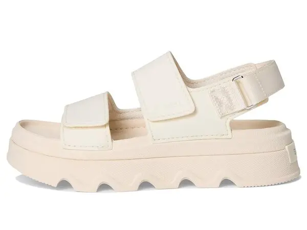 Sorel Kinetic Sunchase Ankle Strap Sandals - Bone
