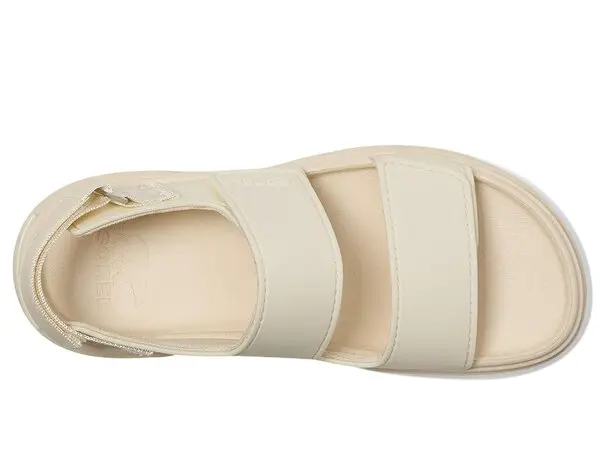 Sorel Kinetic Sunchase Ankle Strap Sandals - Bone