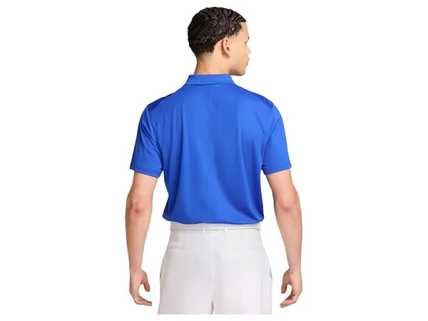 Nike Dri-fit Victory Solid Golf Polo Clothing Wolf Grey - Blue