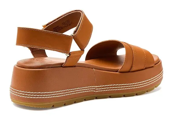 Sorel Sunpeak Platform Y-strap Dress Sandals - Brown