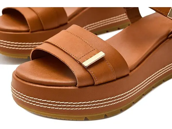 Sorel Sunpeak Platform Y-strap Dress Sandals - Brown