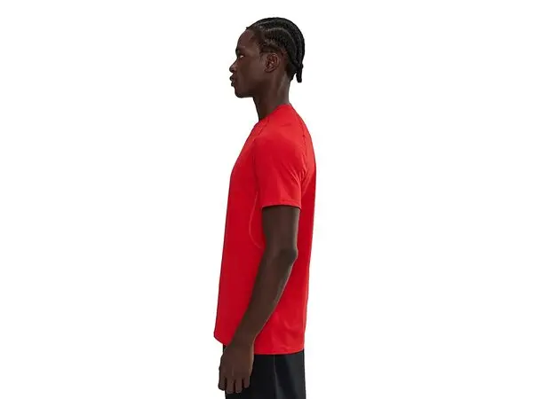 Nike Pro Dri-fit Slim Short Sleeve Top - Red