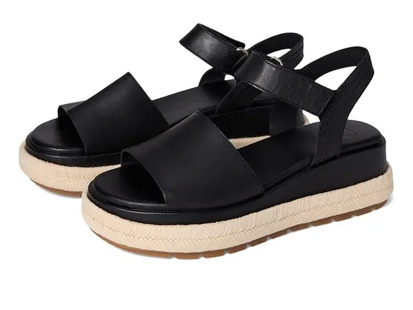 Sorel Sunpeak Platform Sandals - Brown