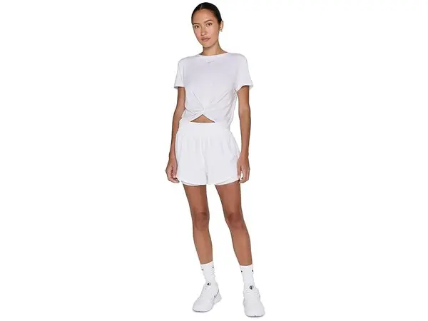 Nike Dri-fit Twist Hem Short Sleeve Top