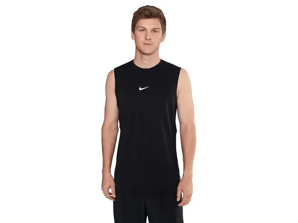 Nike Pro Dri-fit Slim Sleeveless Top - Black
