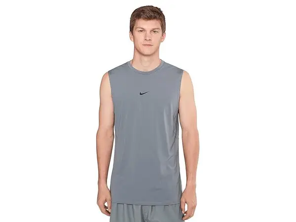 Nike Pro Dri-fit Slim Sleeveless Top - Gray