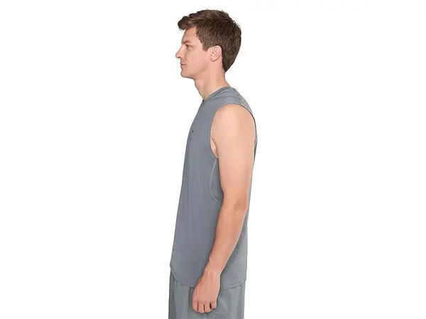 Nike Pro Dri-fit Slim Sleeveless Top - Gray